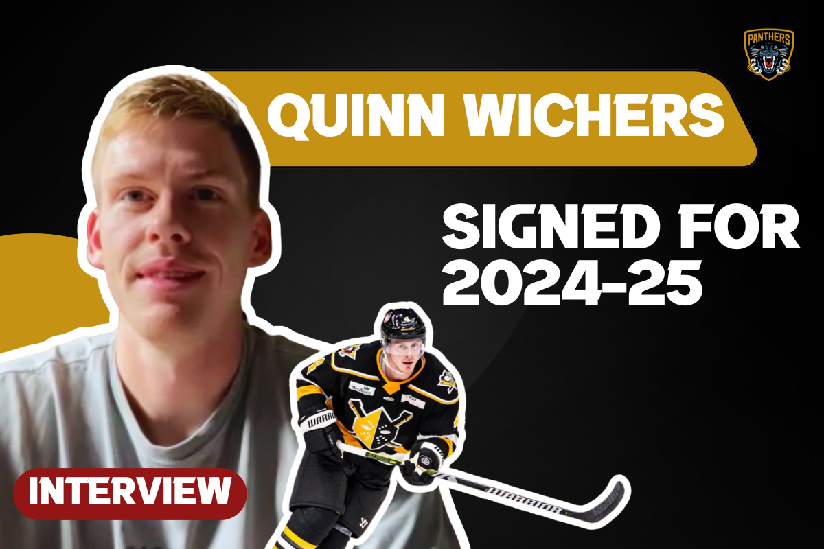 WICHERS GIVES FIRST INTERVIEW TO PANTHERS TV - Nottingham Panthers